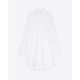 Anine Bing Robe Chemise Lake – Blanc Rayé Noir