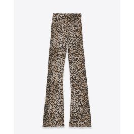 Ragdoll LA Long Flare Leggings – Brown Leopard