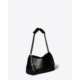 Jérôme Dreyfuss Pré-Collection Lulu M - Python - Noir pour Femme