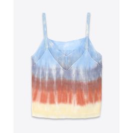 Raquel Allegra Oasis Tank Top - Landscape Tie Dye