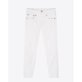 R13 Denim Permanent Boy Skinny - White Riot pour Femme