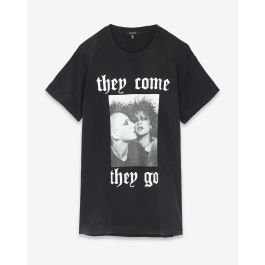 R13 They Come They Go Boy T - Acid Black