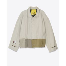 Short trench-inspired Oligos jacket – Upcycled by Yekaterina Ivankova ...