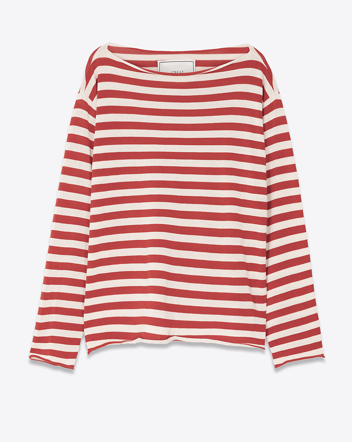 The Great Marinière Sailor – Rayé Crème Rouge